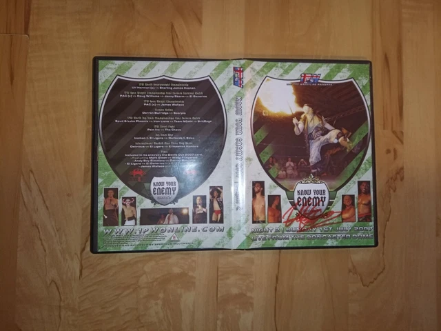 1PW WRESTLING DVD Know your enemy 2007 Night 2 Ulf Herman signed WWF ...