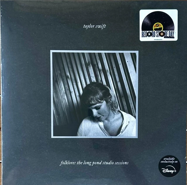 TAYLOR SWIFT FOLKLORE The Long Pond Studio Sessions 2 LP Record Store ...