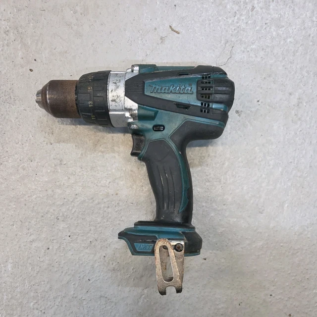 MAKITA DHP458 CORDLESS 18V Hammer Drill LXT Li-Ion 2-Speed £23.66 ...