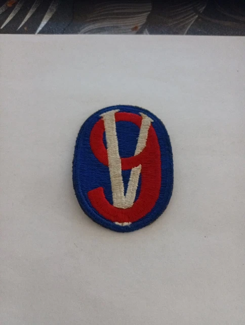 PATCH ARMEE US 95th INFANTRY DIVISION WW2 original EUR 12,00 - PicClick FR