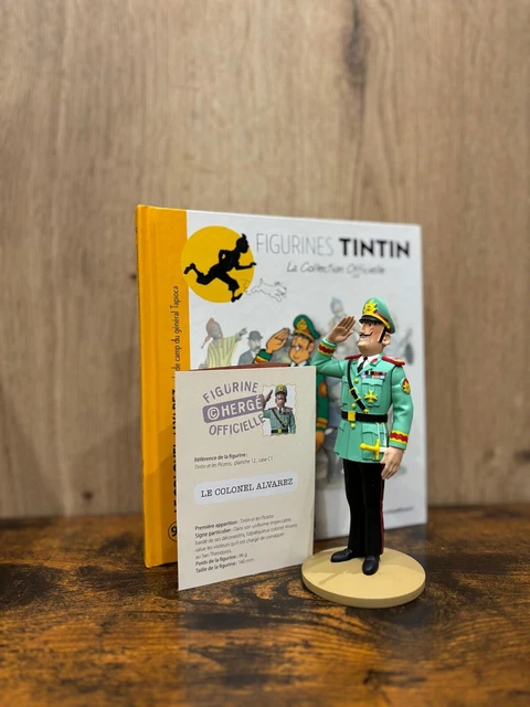 FIGURINE TINTIN COLLECTION officielle n° 92 »LE COLONEL ALVAREZ » EUR ...