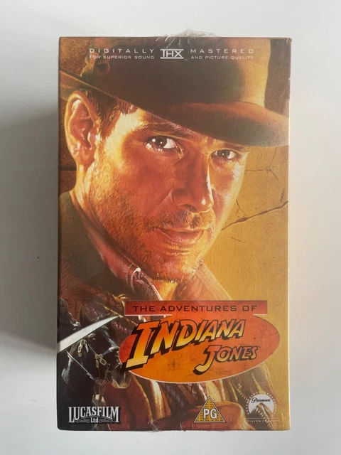 VHS THE ADVENTURES of Indiana Jones Box Set – Classic Trilogy £24.00 ...