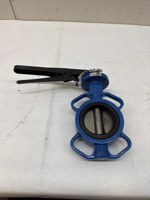 FNW 3& CAST Iron EPDM Locking Lever Handle Butterfly Valve FNW731EM £75 ...