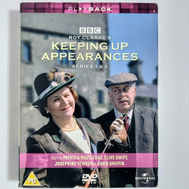 KEEPING UP APPEARANCES - Series 1 and 2 DVD BRAND NEW FACTORY SEALED R2 ...