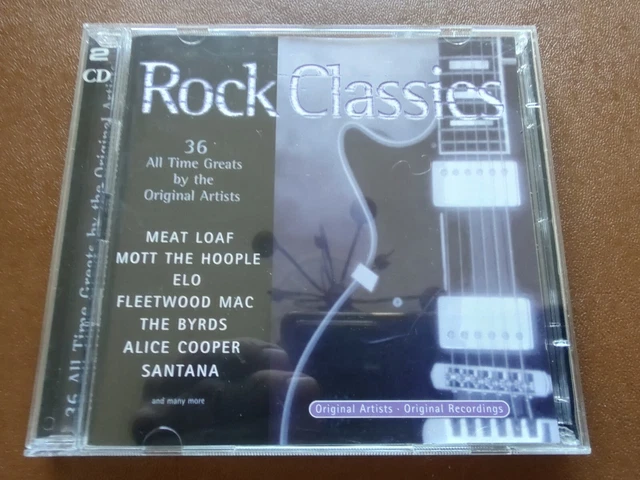 ROCK CLASSICS - Various Artists - Double CD (1996) £4.35 - PicClick UK