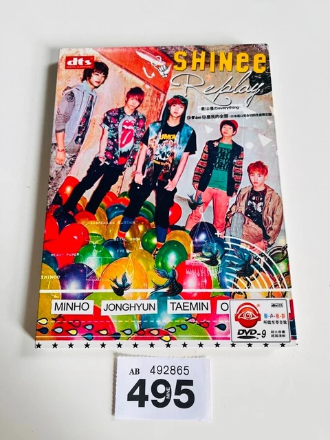 SHINEE REPLAY CD & DVD Japanese Single Album - Region 9 (worldwide) EUR 11,67 - PicClick IT