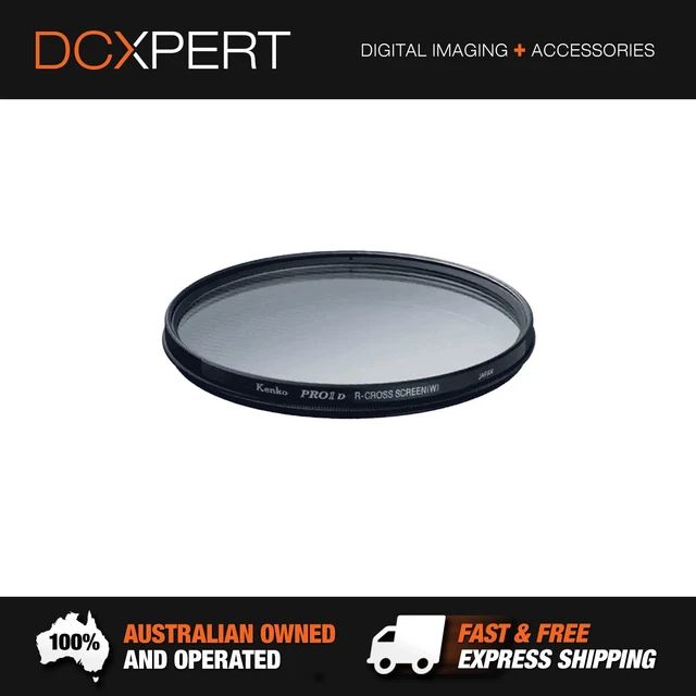 KENKO 62MM PRO1D R-Cross Screen Filter (236270) $29.75 - PicClick AU