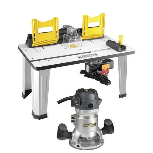 2 HP VARIABLE Speed Fixed Base Router Kit with Table 11 AMP 25,000 RPM ...