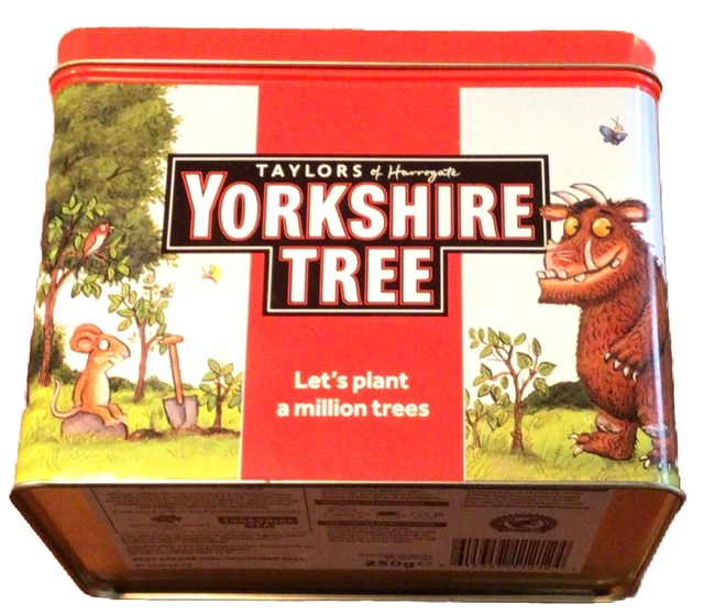 TAYLORS OF HARROGATE Yorkshire Tree Gruffalo Tea Tin Empty £20.00 ...