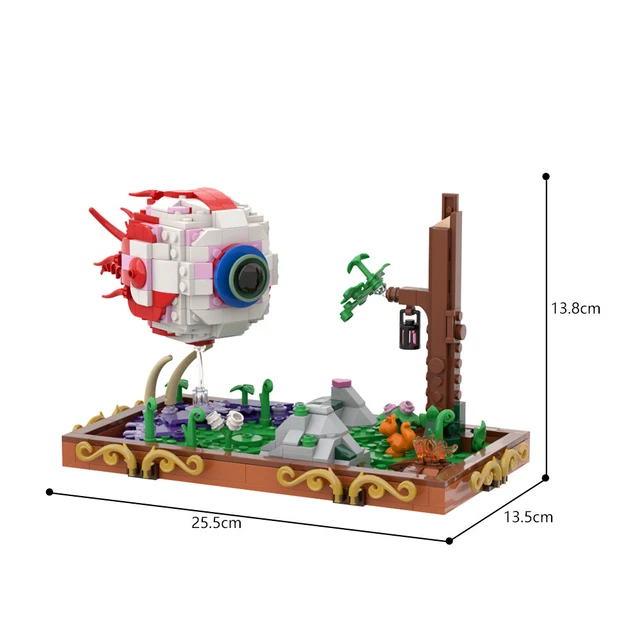 MOC TERRARIA EYE of Cthulhu Building Blocks 532 PCS Model Toy Bricks ...