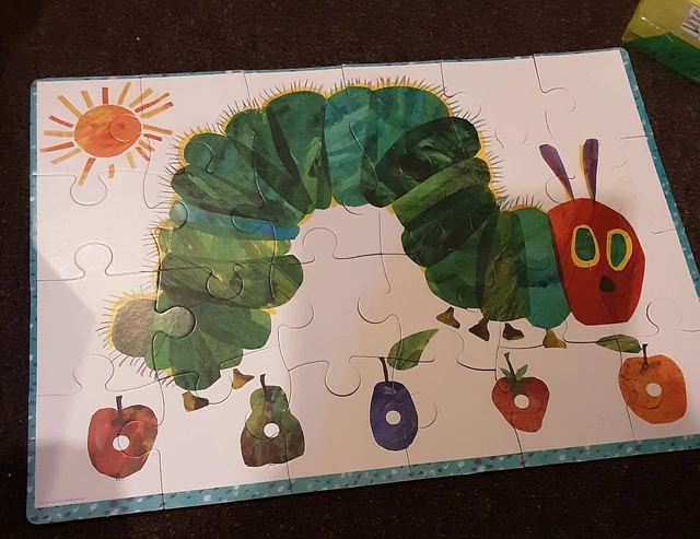 PAUL LAMOND THE Very Hungry Caterpillar Floor Puzzle 24 Jumbo Pieces 3 ...