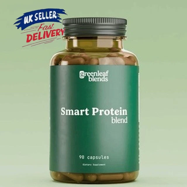 GREENLEAF BLENDS SMART Protein Blend – 8 Essential Aminos for Energy ...