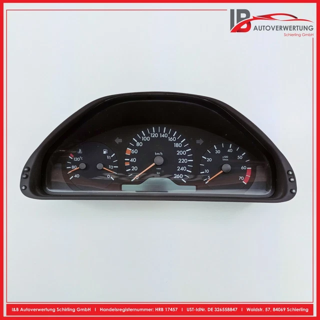 MERCEDES BENZ E-CLASS Combi W210 E 420 T Speedometer Combo Instrument ...