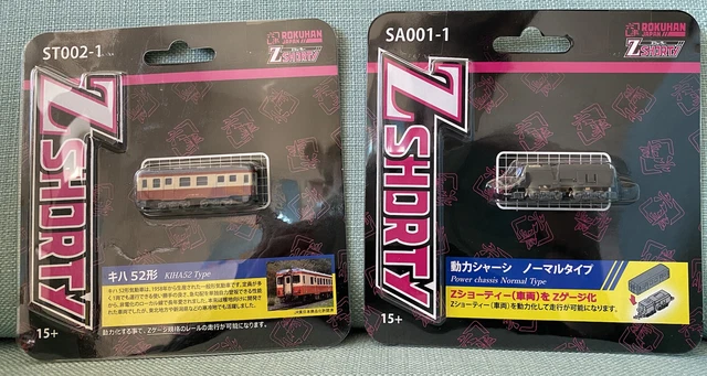 LOCOMOTIVE AND MOTORISED Chassis Rokuhan ST002-1 & SA001-1 Z gauge £38. ...