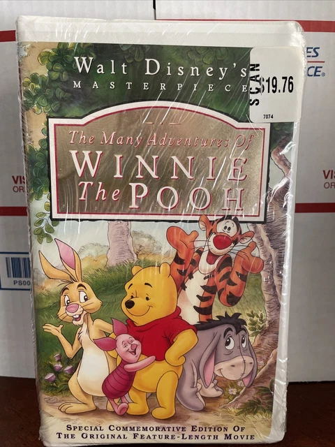 The Many Adventures Of Winnie The Pooh Vhs 1996 Masterpiece