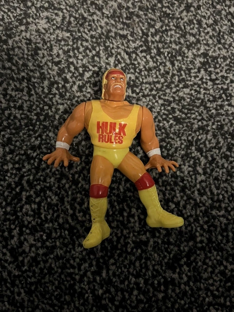 VINTAGE HASBRO WWF WWE Wrestling HULKSTER BEAR HUG HULK HOGAN Action ...