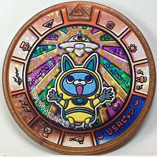 YOKAI WATCH USAPYON Medal Treasure Bronze Rank Medals Japanese Yo-kai ...