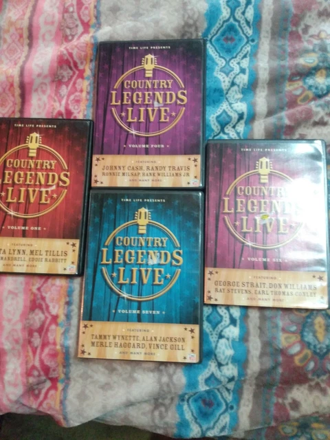 COUNTRY LEGENDS LIVE dvd lot de 4-time life EUR 11,03 - PicClick FR