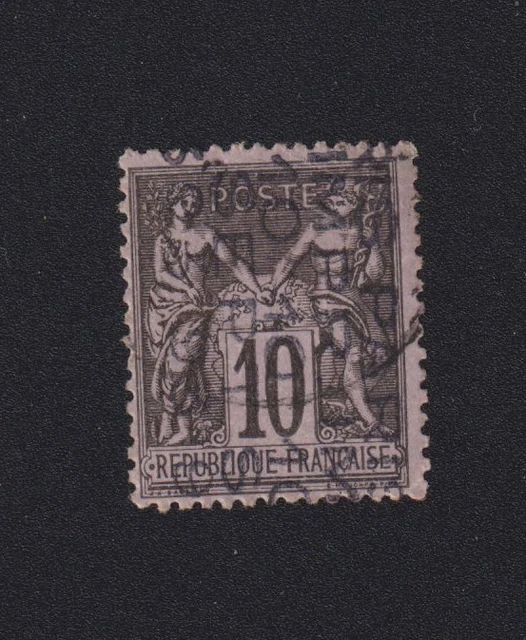 TIMBRE FRANCE N° 16 Préoblitéré avant 1900 10 c Sage surcharge 5 lignes Septe 99 EUR 11,99 ...
