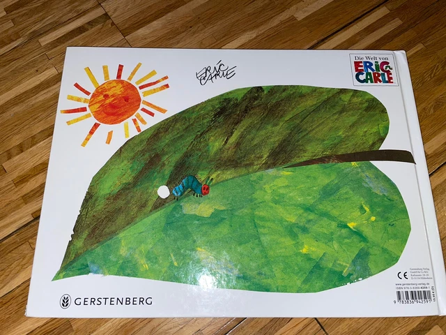 KINDERBUCH DIE KLEINE Raupe Nimmersatt Eric Carle 9783836942591 ...
