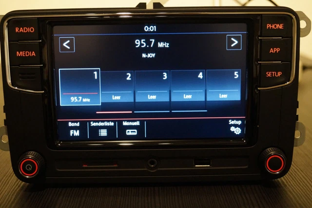 ORIGINAL VW AUTORADIO Composition Touch 6,5" RCD330+ mit CarPlay, vom ...