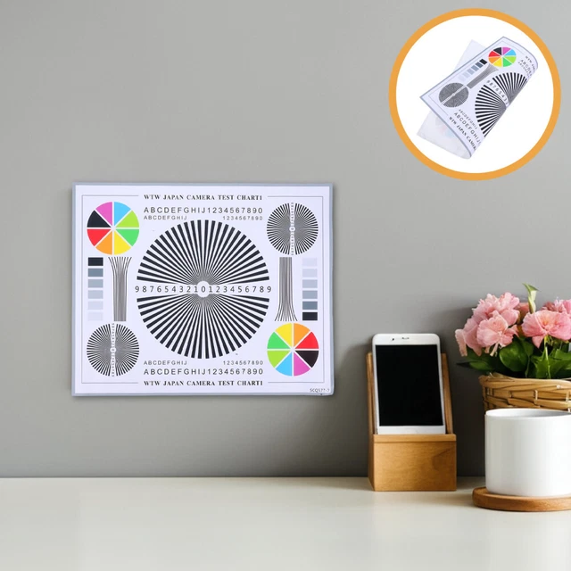 MONITORING TEST CALIBRATION Cctv Installation Alignment Chart £12.73 ...
