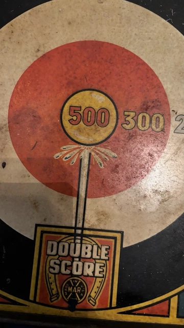 VINTAGE MARX DOUBLE-SIDED Tin Shooting Target – Lone Ranger / Double ...