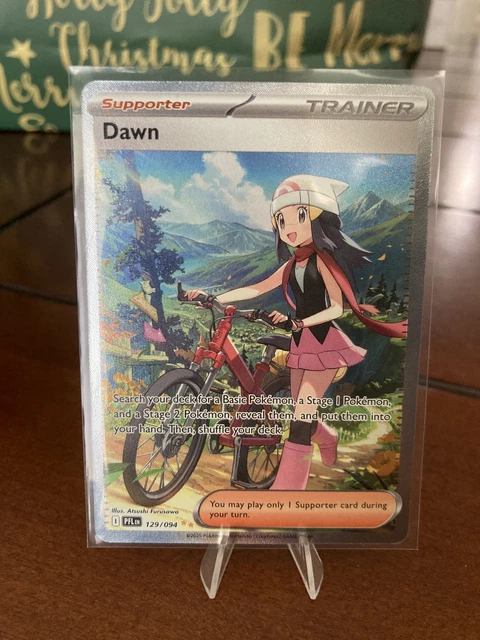 DAWN 129/094 POKÉMON TCG Phantasmal Flames SIR English Pokemon Card NM ...