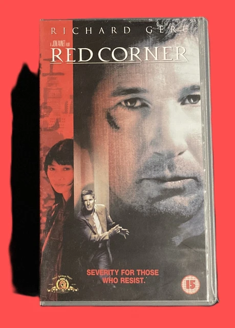 RED CORNER VHS Video Movie 1999 Richard Gere Suspense Thriller Mystery ...