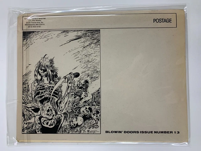 VINTAGE UNCLE FESTER Fanzine Punk Magazine #13 1987 Les femmes R.K ...