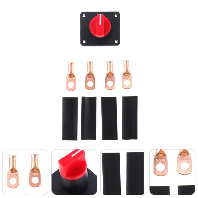 BATTERIA TAGLIATA RAME Disconnessione Isolatore Auto Camper Marino EUR ...