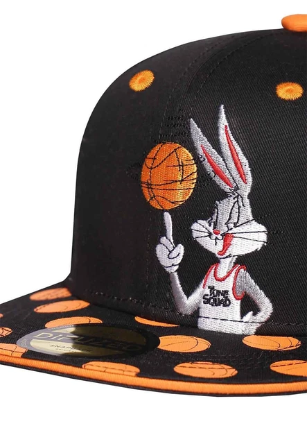 SPACE JAM BASEBALL Cap Bugs bunny Nue offiziell Schwarz Warner Snapback ...
