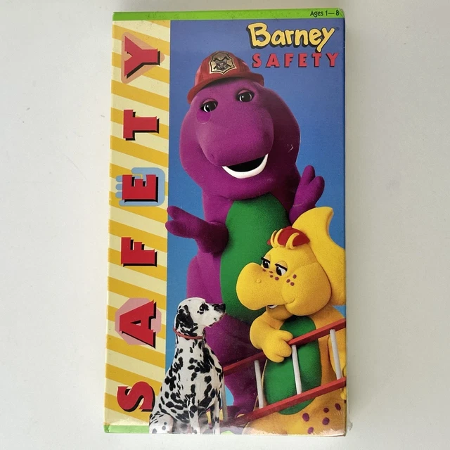 BARNEY SAFETY VHS Home Video Tape 1995 Lyons Group Rare SEALED £31.75 ...