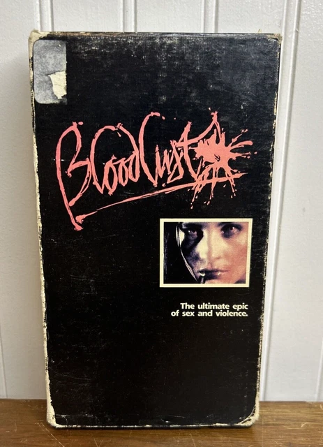 BLOODLUST VHS HORROR Movie (Citadel) Top Video VHTF RARE Erotic Horror ...