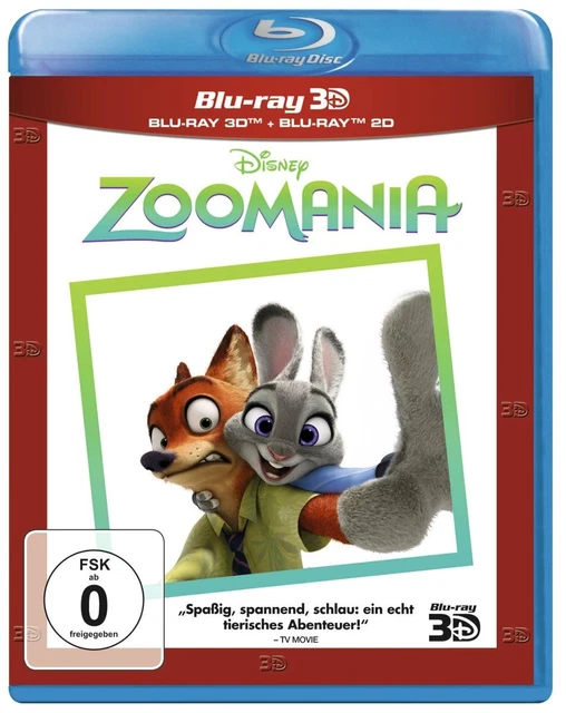 ZOOMANIA 3D BLU-RAY mit Josefine Preuß und Florian Halm EUR 20,95 ...
