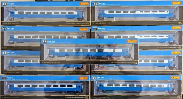 HORNBY BLUE PULLMAN coach pack All 9 Coaches Brand New Never Opened. £ ...