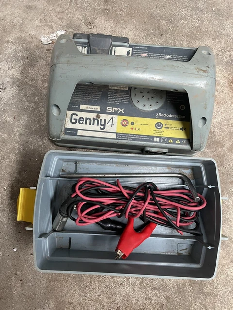 GENNY4 CABLE RADIODETECTION signal generator eCat4 e cat g cat4 ecat £ ...