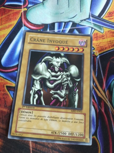 CARTE YU-GI-OH , Crâne Invoqué , MRD-F003 1ere Ed EUR 250,00 - PicClick FR