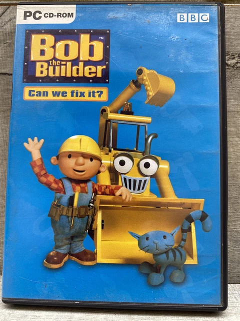 BBC CBEEBIES BOB The Builder Builds Can we fix it? PC CD-Rom 2000 Hit ...