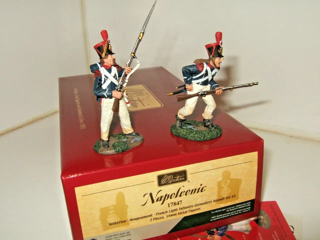 BRITAINS 17847 NAPOLEONICS Waterloo, French Light Infantry Grenadiers ...