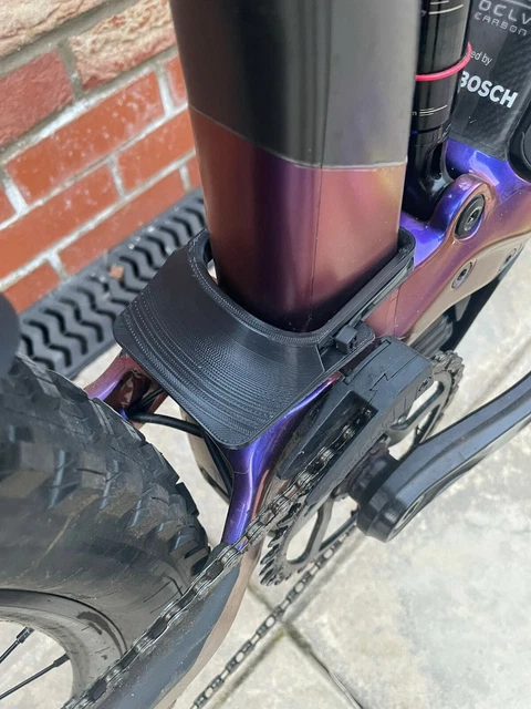 TREK RAIL E-BIKE, Bespoke Pivot Link Protection Flap, mudguard, frame ...