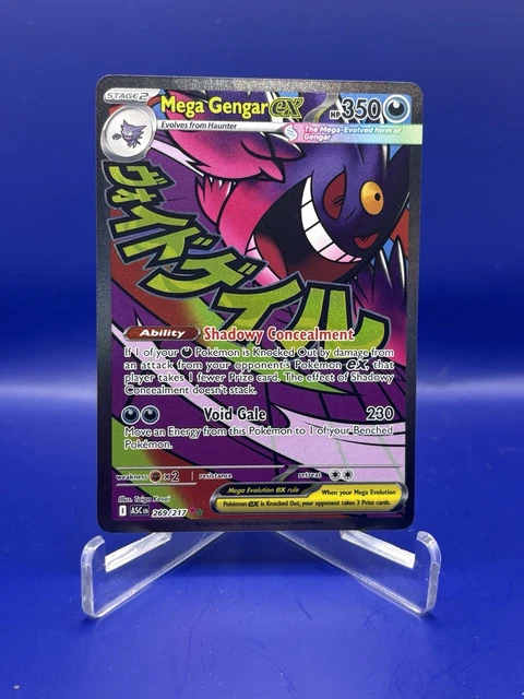 THE POKÉMON COMPANY Pokémon TCG Mega Gengar EX XY 269/217 Secret Rare £ ...