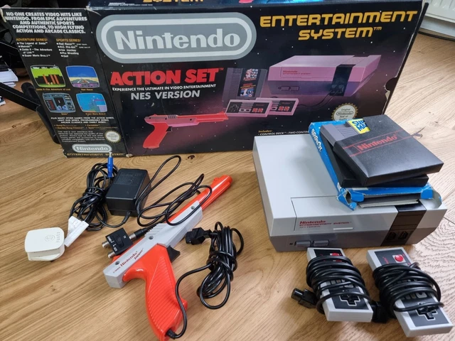 NINTENDO ENTERTAINMENT SYSTEM NES-001 Action Set White Console EUR 186 ...