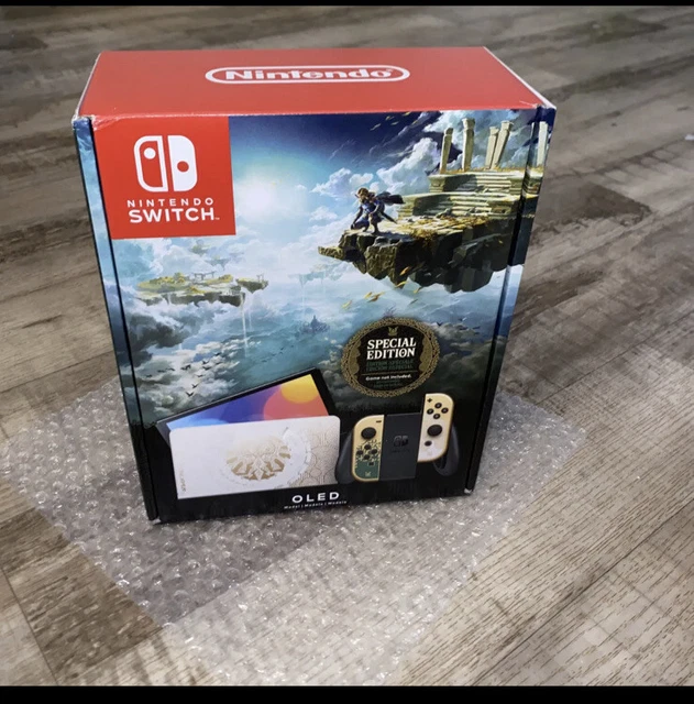 Nintendo Switch Oled Zelda Tears Of The Kingdom édition Spéciale