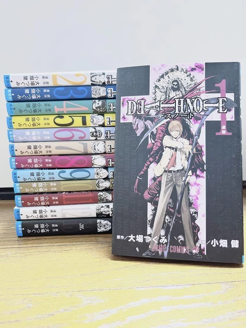DEATH NOTE MANGA Vol.1-13 complete Set Comics Japanese version Manga ...