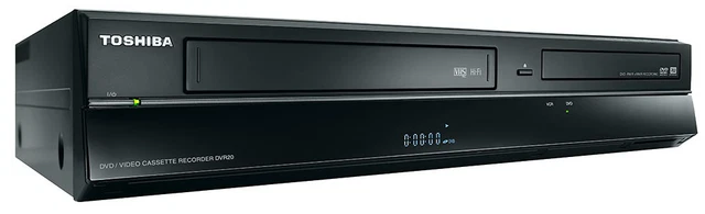 TOSHIBA DVR-20KB NOIR DVD Enregistreur & VHS Combo - HDMI - USB - Tnt EUR 307,22 - PicClick FR