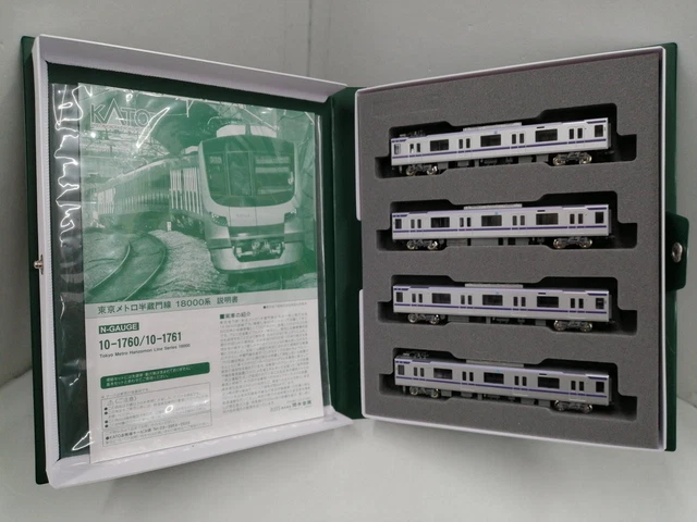 KATO TOKYO METRO Hanzomon Line 18000 Series 4-Car Set JP £88.82 ...