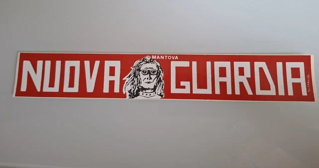ADESIVO ULTRAS MANTOVA Anni 80/90 Autocollant Rarissimo Brescia EUR 35 ...