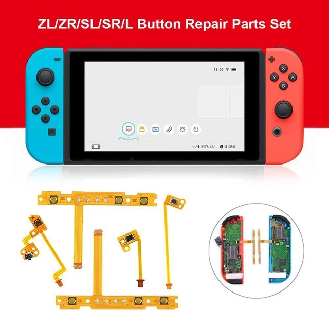 REPLACEMENT FOR NINTEND Switch Joy-Con ZL/ZR/SL/SR/L Button Flex Repair ...