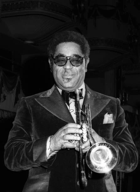 MUSICIAN DIZZY GILLESPIE Attends Man Of The Year Awards 1972 OLD PHOTO ...